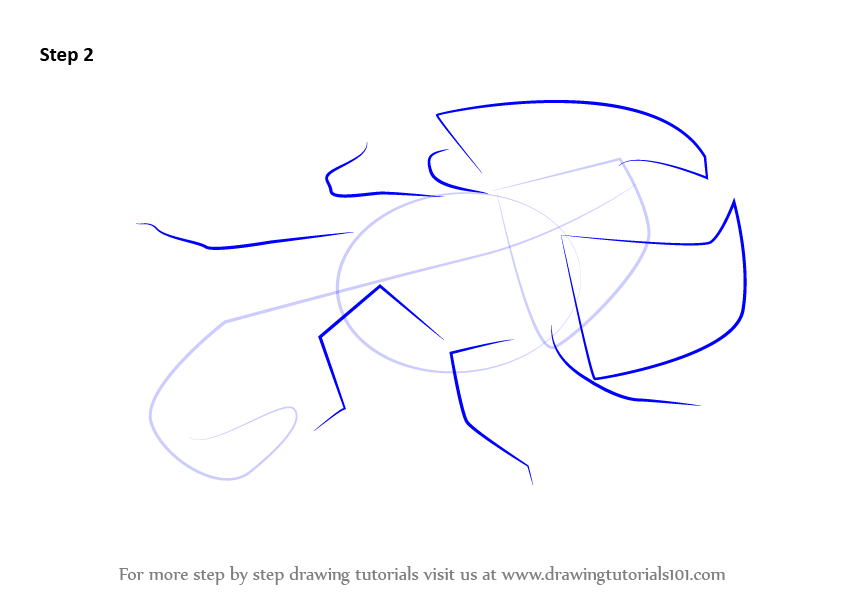 How to Draw a Scorpion (Arachnids) Step by Step | DrawingTutorials101.com
