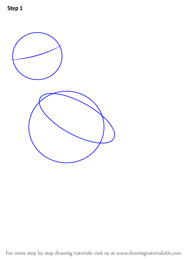 How to Draw a Eurasian Blue Tit (Birds) Step by Step ...