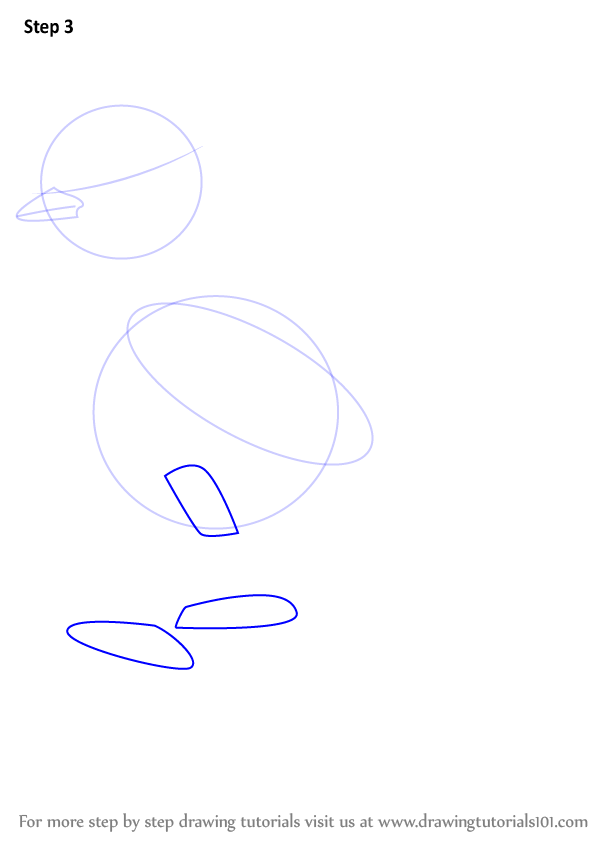 How to Draw a Eurasian Blue Tit (Birds) Step by Step ...