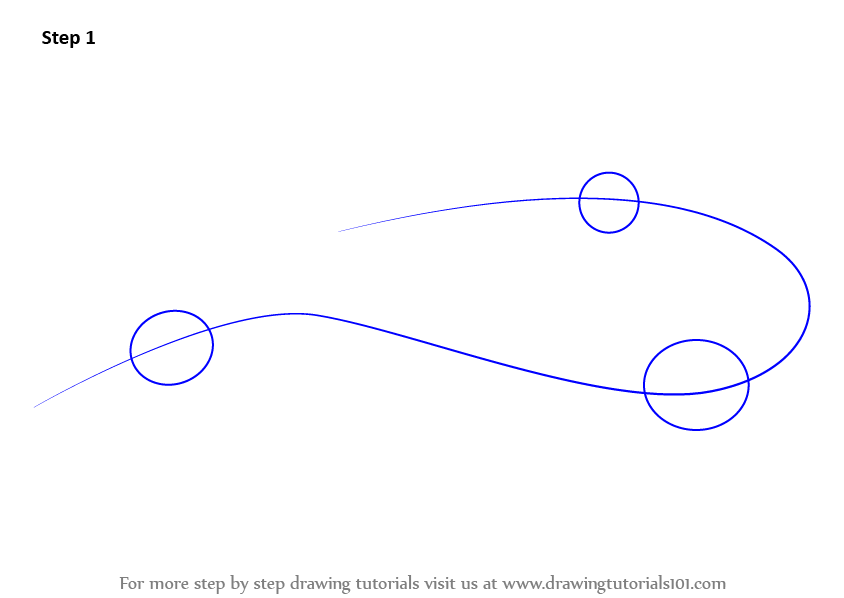 How to Draw an American Eel (Fishes) Step by Step | DrawingTutorials101.com