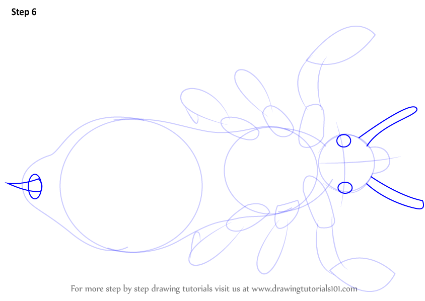 How to Draw a Louse (Insects) Step by Step | DrawingTutorials101.com