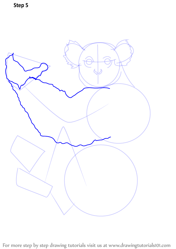 How to Draw a Indri (Other Animals) Step by Step | DrawingTutorials101.com
