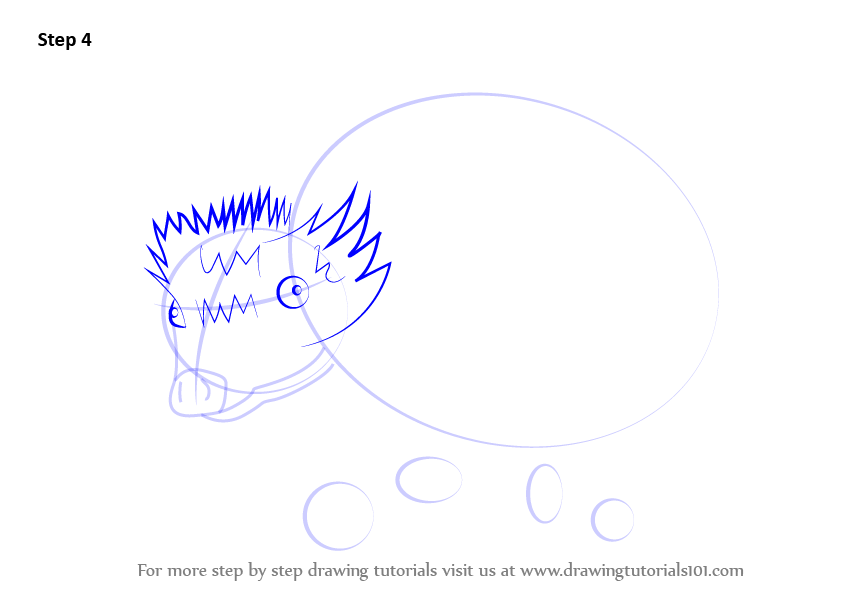 How to Draw a Hedgehog (Other Animals) Step by Step ...