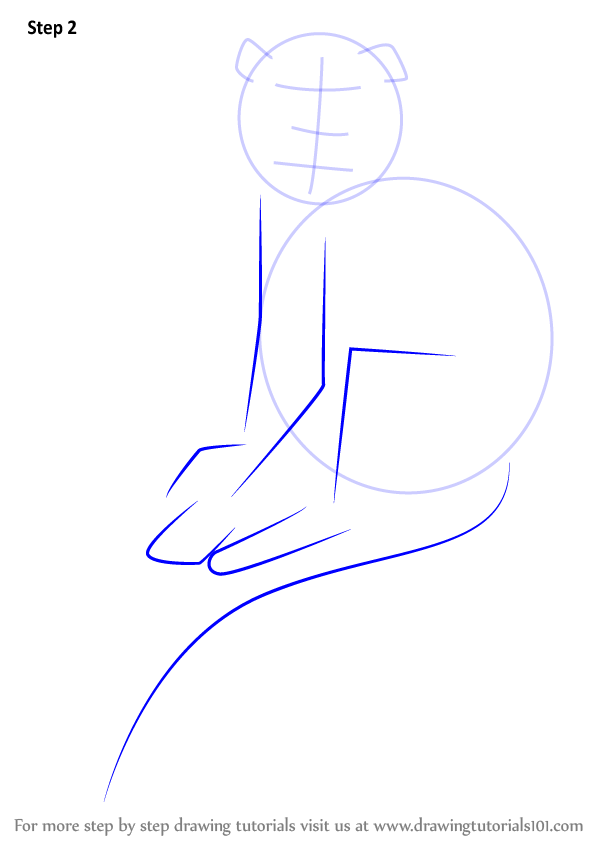 How to Draw a Patas Monkey (Primates) Step by Step ...