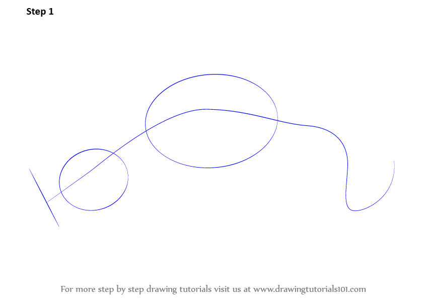 How to Draw a Chameleon (Reptiles) Step by Step | DrawingTutorials101.com