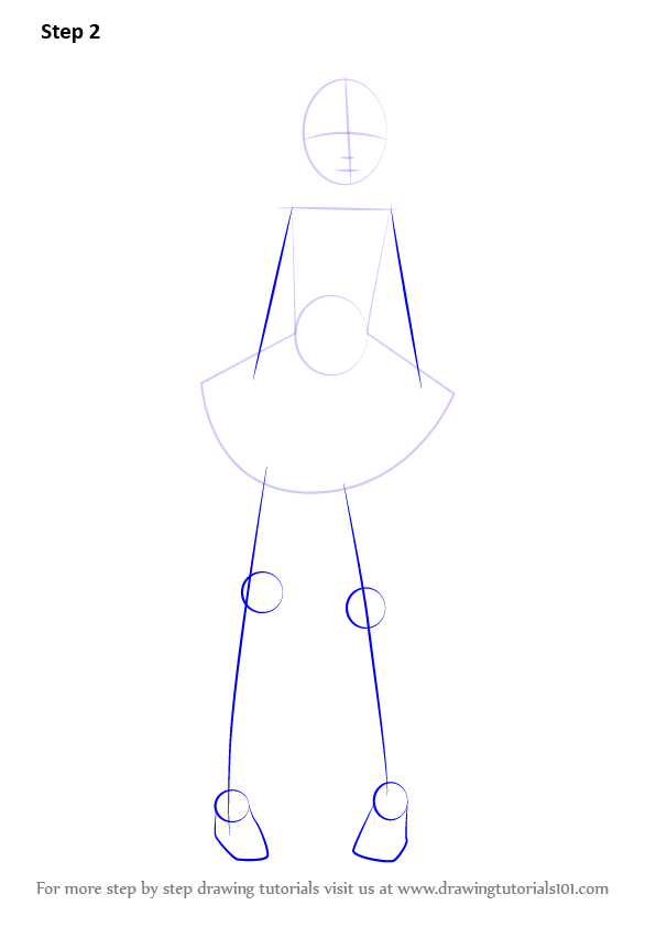 How to Draw Sayaka Akimoto from AKB0048 (AKB0048) Step by Step ...