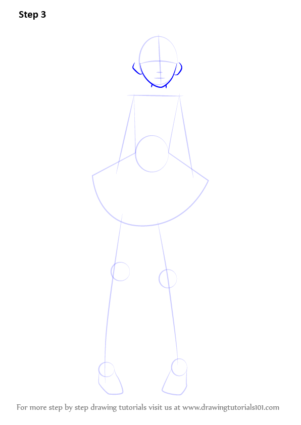 Step by Step How to Draw Sayaka Akimoto from AKB0048 ...