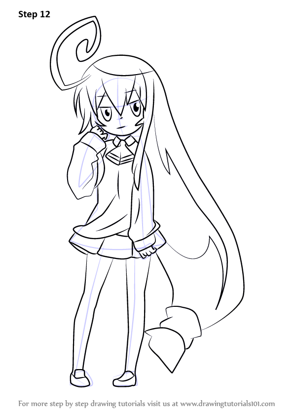 How to Draw Tsumiki Miniwa from Acchi Kocchi (Acchi Kocchi) Step by ...