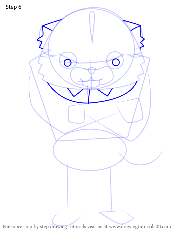 How to Draw Manumaru from Aggretsuko (Aggretsuko) Step by Step ...