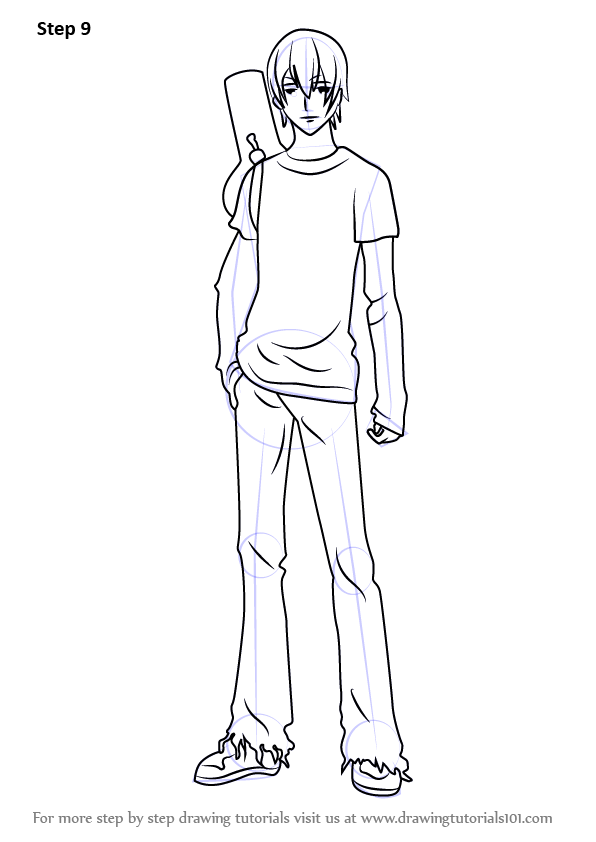 How to Draw Canon from Air Gear (Air Gear) Step by Step ...