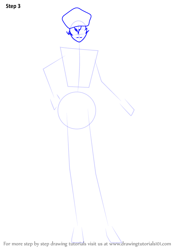 How to Draw Esdeath from Akame Ga Kill (Akame Ga Kill) Step by Step ...