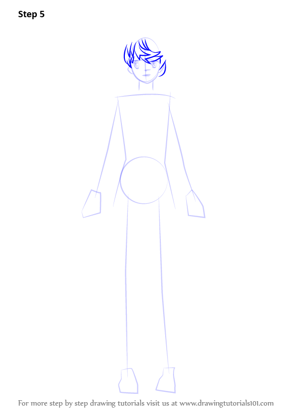 How to Draw Nyau from Akame Ga Kill (Akame Ga Kill) Step by Step ...