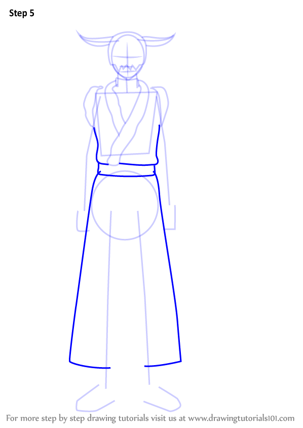 How to Draw Shin-Ah from Akatsuki No Yona (Akatsuki No Yona) Step by ...