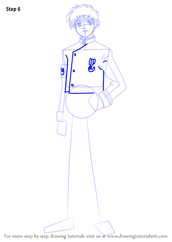 How to Draw Kotaro Kobayashi from Angelic Layer (Angelic Layer) Step by ...