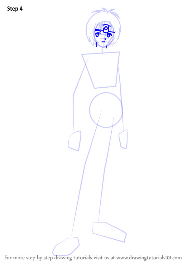 How to Draw Yusari from Angelic Layer (Angelic Layer) Step by Step ...