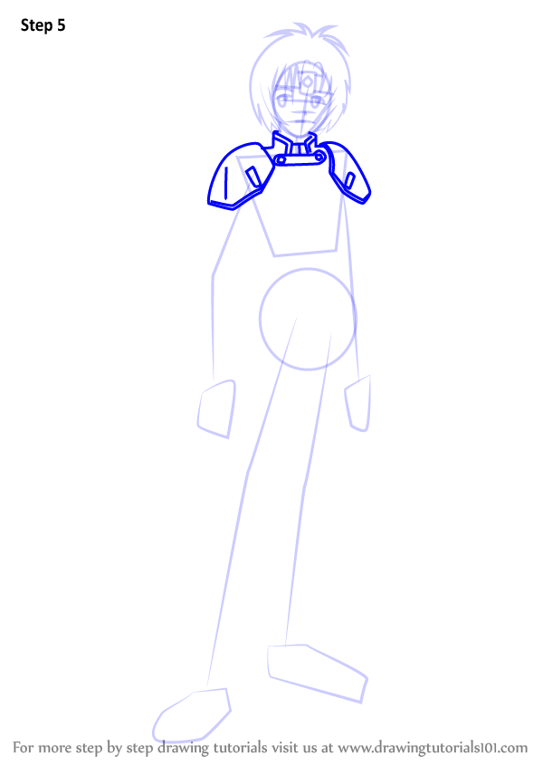 How to Draw Yusari from Angelic Layer (Angelic Layer) Step by Step ...