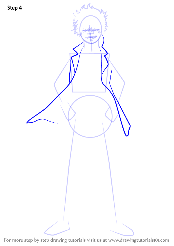 How to Draw Lewin Light from Ao No Exorcist (Ao No Exorcist) Step by ...