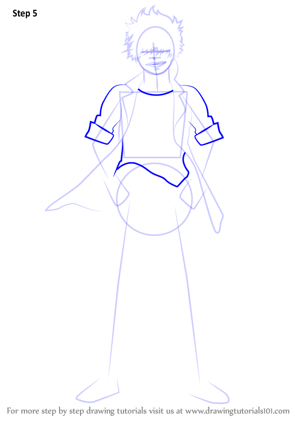How to Draw Lewin Light from Ao No Exorcist (Ao No Exorcist) Step by ...