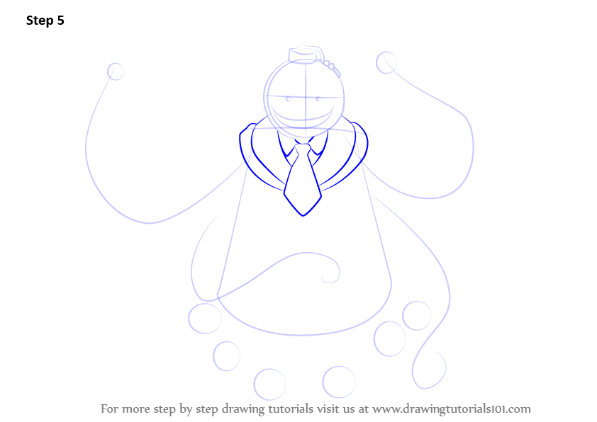 How to Draw Koro-Sensei from Assassination Classroom (Assassination ...