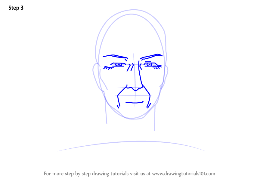 How to Draw Dot Pixis from Attack on Titan (Attack on Titan) Step by ...