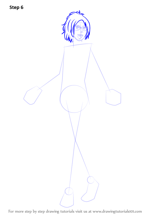 How to Draw Hange Zoe from Attack on Titan (Attack on Titan) Step by ...