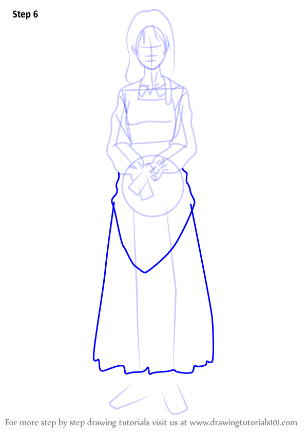 How to Draw Kalura Yeager from Attack on Titan (Attack on Titan) Step ...