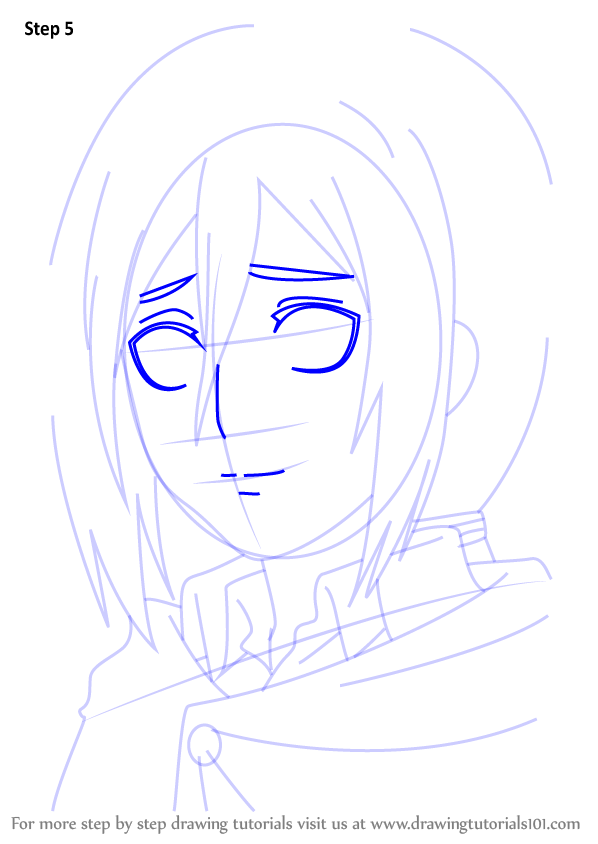 How to Draw Krista Lenz from Attack on Titan (Attack on Titan) Step by ...
