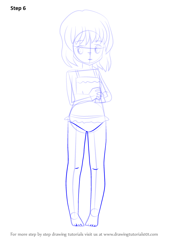 Step by Step How to Draw Sakura Amatsuka from Baby Princess ...
