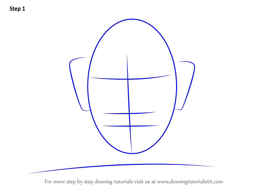 How to Draw Deishuu Kaiki from Bakemonogatari (Bakemonogatari) Step by ...