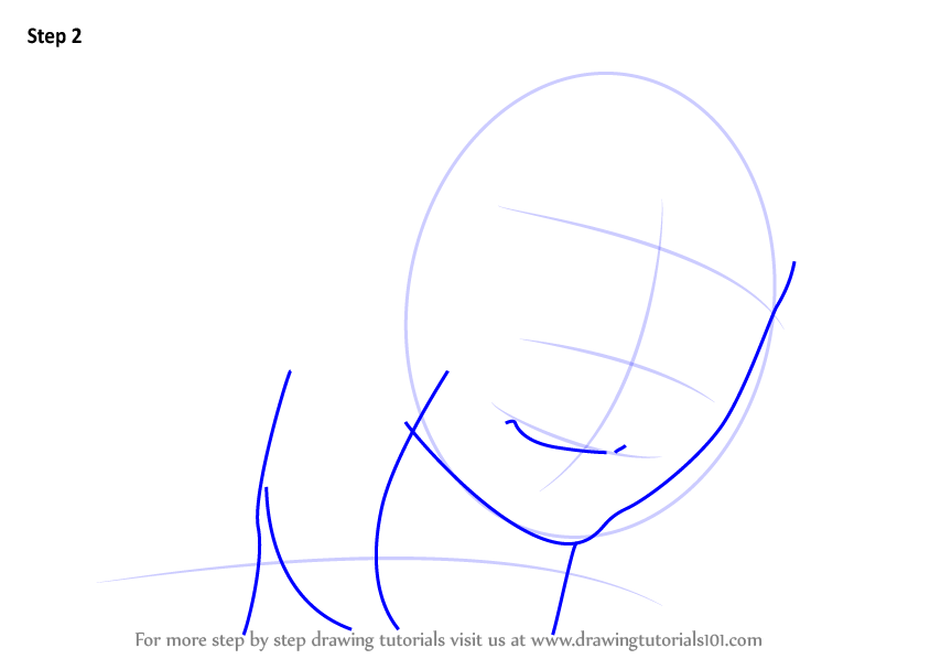 How to Draw Izuko Gaen from Bakemonogatari (Bakemonogatari) Step by ...