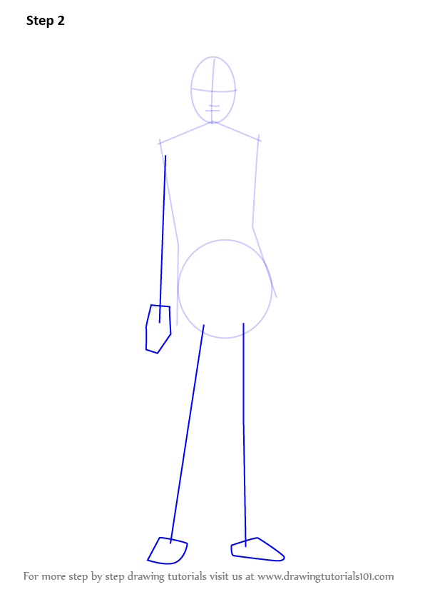 How to Draw Koyomi Araragi from Bakemonogatari (Bakemonogatari) Step by ...