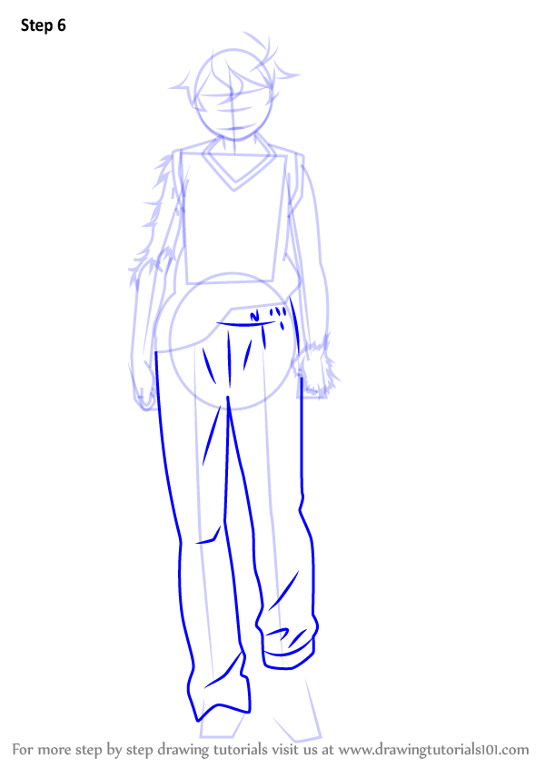 How to Draw Rouka Numachi from Bakemonogatari (Bakemonogatari) Step by ...