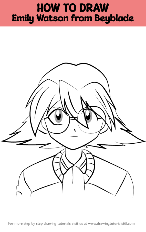 How To Draw Voltaire Hiwatari From Beyblade Printable Step