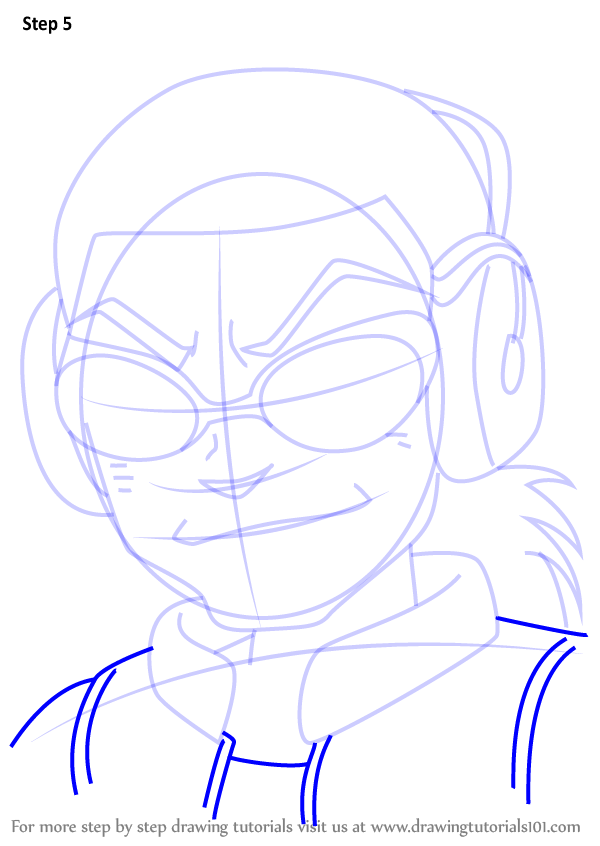 How to Draw Tony from Beyblade (Beyblade) Step by Step ...