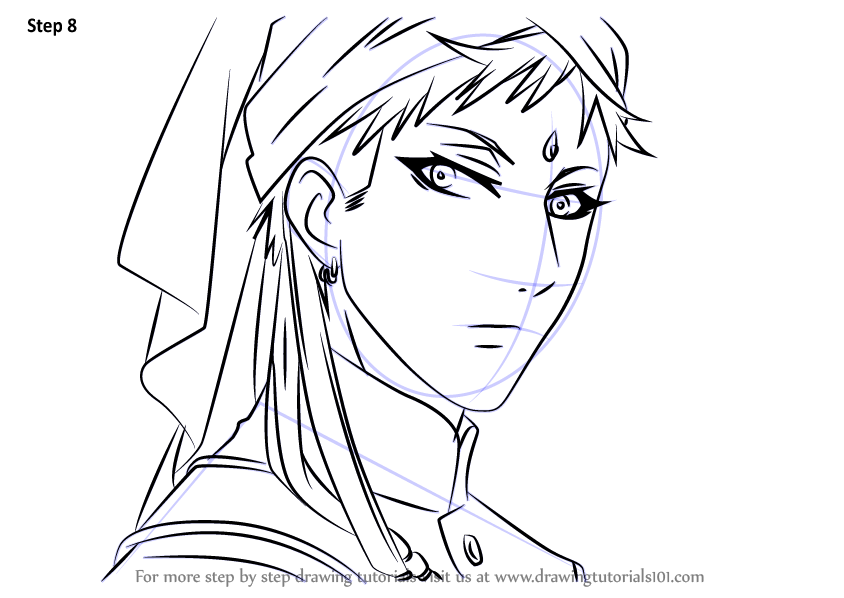 How to Draw Agni from Black Butler (Black Butler) Step by Step ...