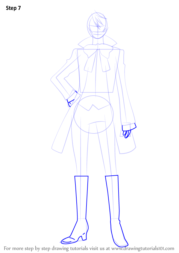 How to Draw Alois Trancy from Black Butler (Black Butler) Step by Step ...