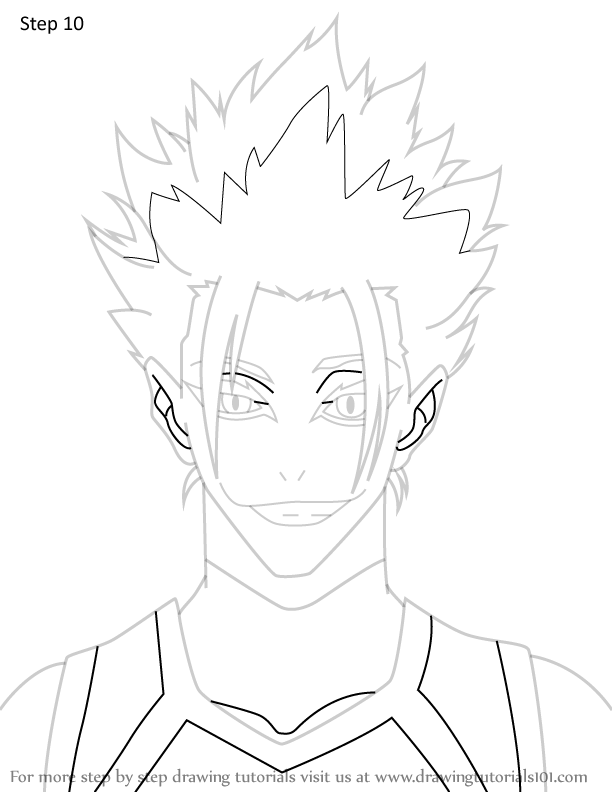 How to Draw Ryusei Shido from Blue Lock (Blue Lock) Step by Step ...