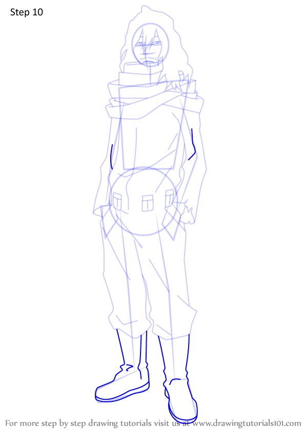 How to Draw Aizawa From Boku no Hero Academia (Boku no Hero Academia ...