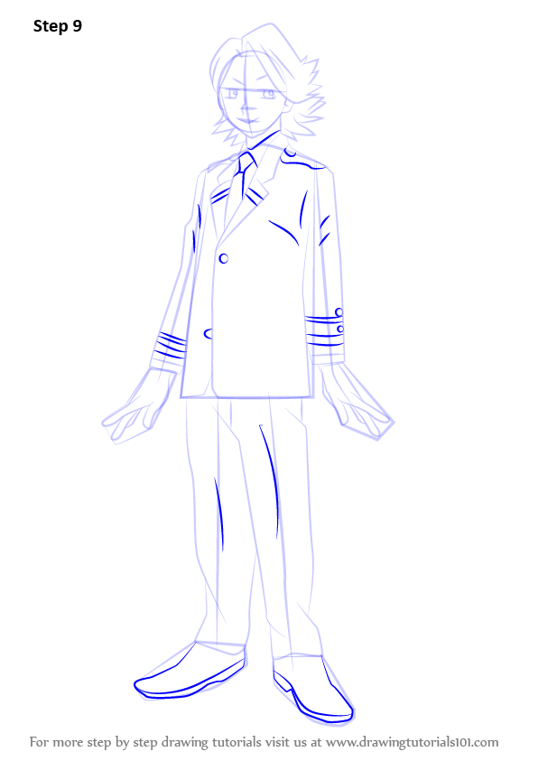 How to Draw Yuuga Aoyama from Boku no Hero Academia (Boku no Hero ...