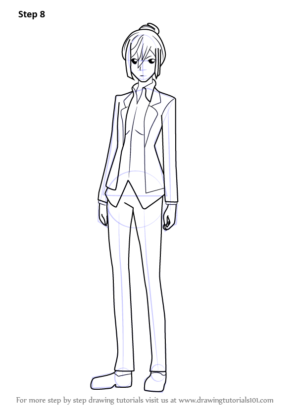 How to Draw Ichiyou Higuchi from Bungo Stray Dogs (Bungo Stray Dogs ...