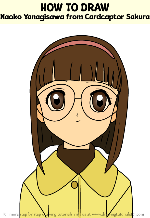 How to Draw Naoko Yanagisawa from Cardcaptor Sakura (Cardcaptor Sakura ...