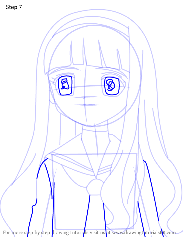 How to Draw Tomoyo Daidouji from Cardcaptor Sakura (Cardcaptor Sakura ...