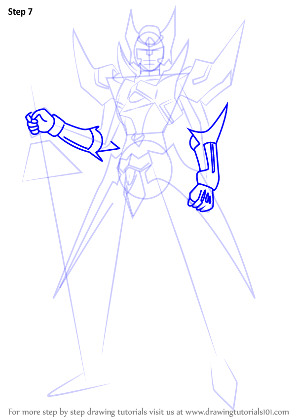 How to Draw Blaster Blade from Cardfight!! Vanguard (Cardfight ...