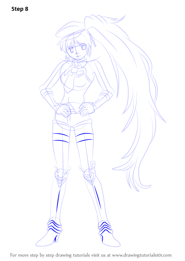 How to Draw High Dog Breeder, Akane from Cardfight!! Vanguard ...