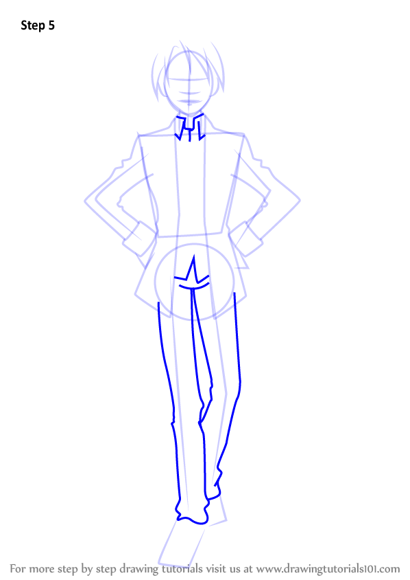 How to Draw Taishi Miwa from Cardfight!! Vanguard (Cardfight!! Vanguard ...