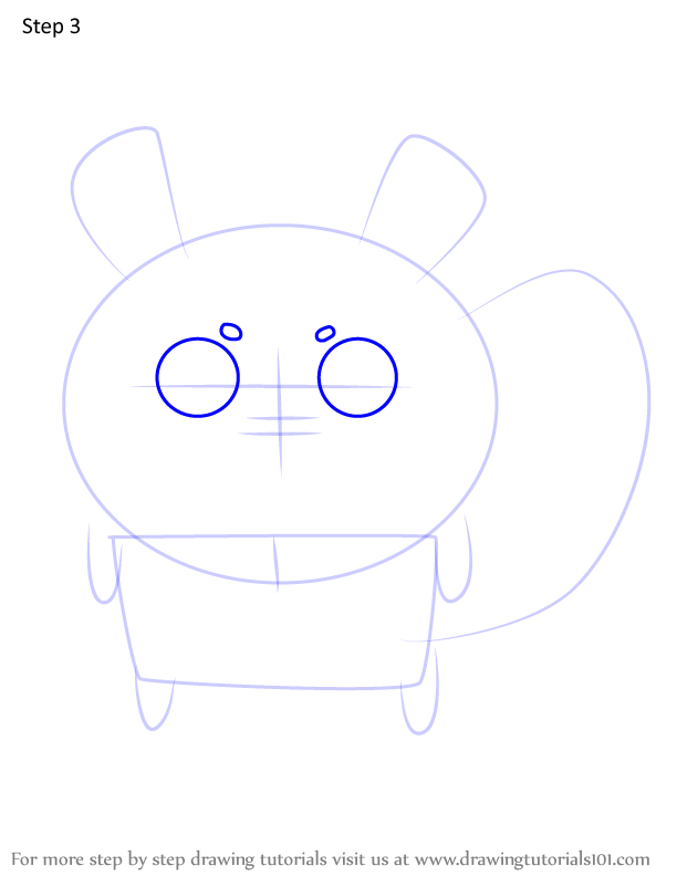 How to Draw Momonga from Chiikawa (Chiikawa) Step by Step ...