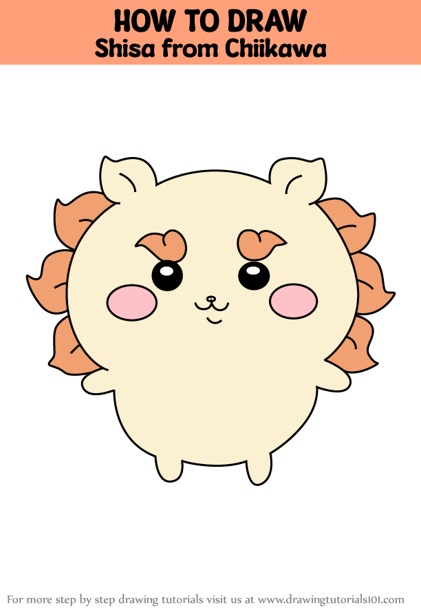 How to Draw Shisa from Chiikawa (Chiikawa) Step by Step ...