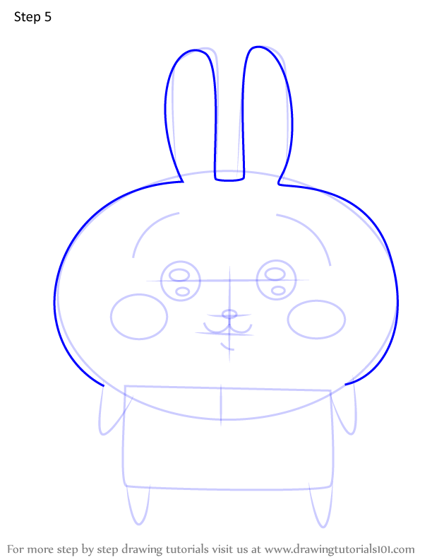 How to Draw Usagi from Chiikawa (Chiikawa) Step by Step ...