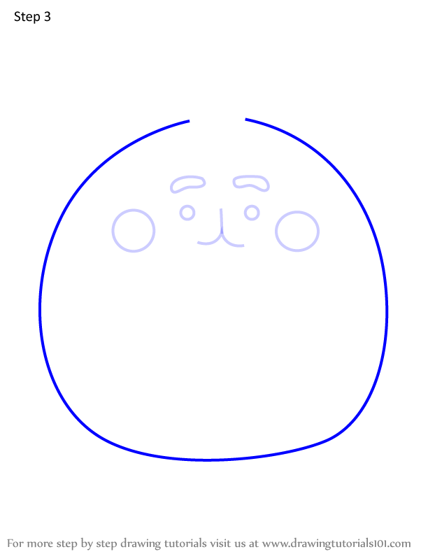 How to Draw Aka Pan from Chimimo (Chimimo) Step by Step ...