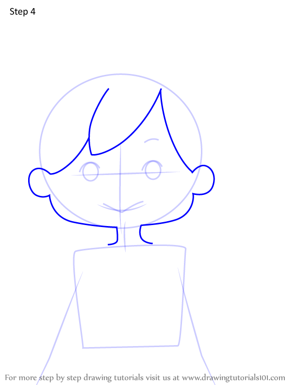 How to Draw Hazuki ONIGAMI from Chimimo (Chimimo) Step by Step ...